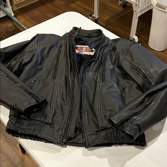 Jackets & Coats | Vintage Z1r Black Leather Mens Motorcycle Jacket ...